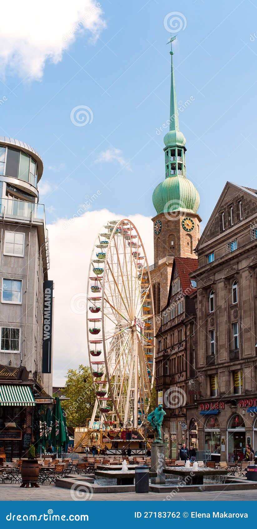 Dortmund Germany Tv Tower Autumn Architecture Editorial Photo ...