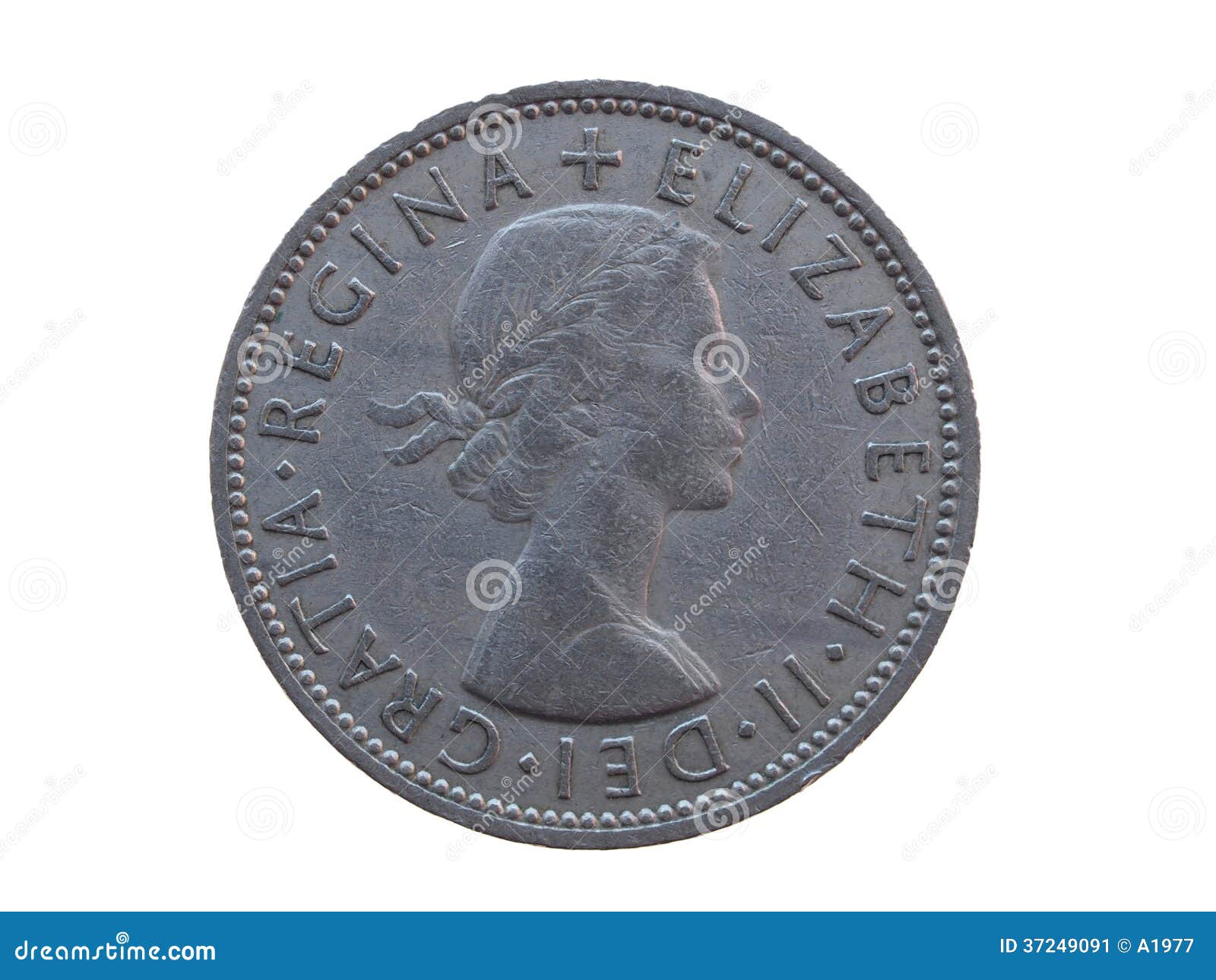 Dos chelines de moneda foto editorial. Imagen de pase - 37249091