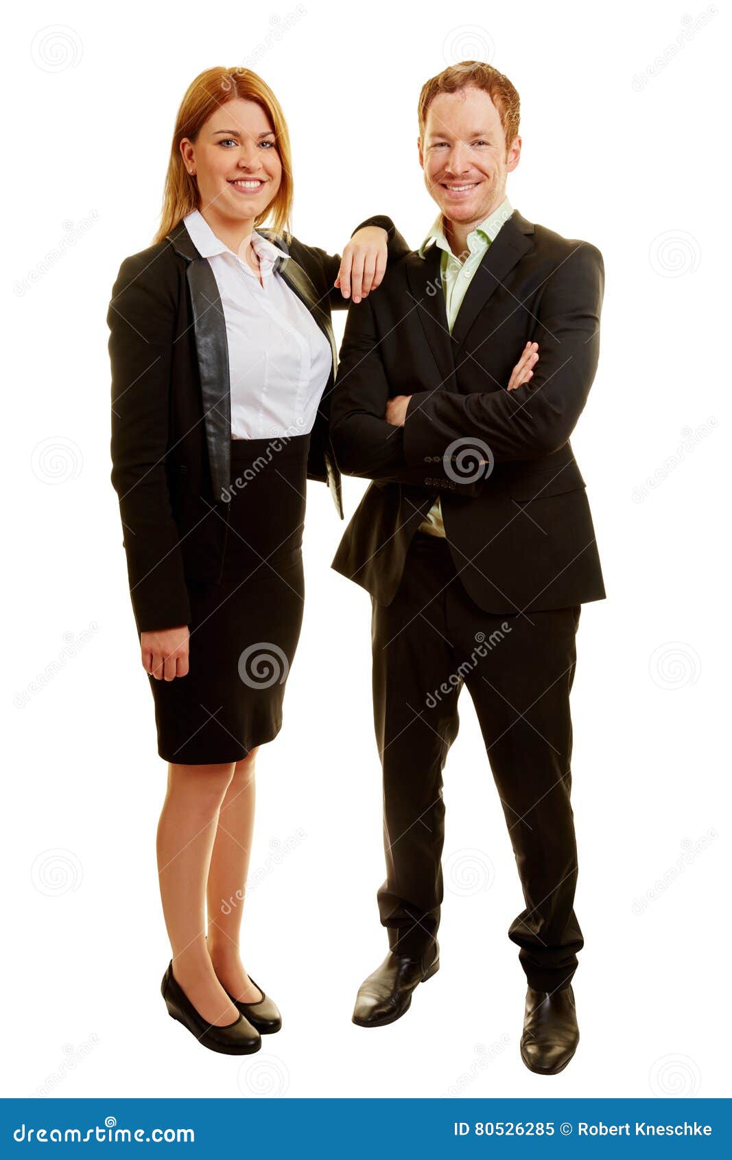 Dos Consultores De Negocio En Equipo Imagen de archivo - Imagen de ...