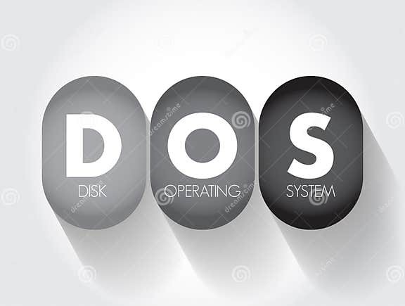 DOS - Disk Operating System is a Computer Operating System that Resides ...