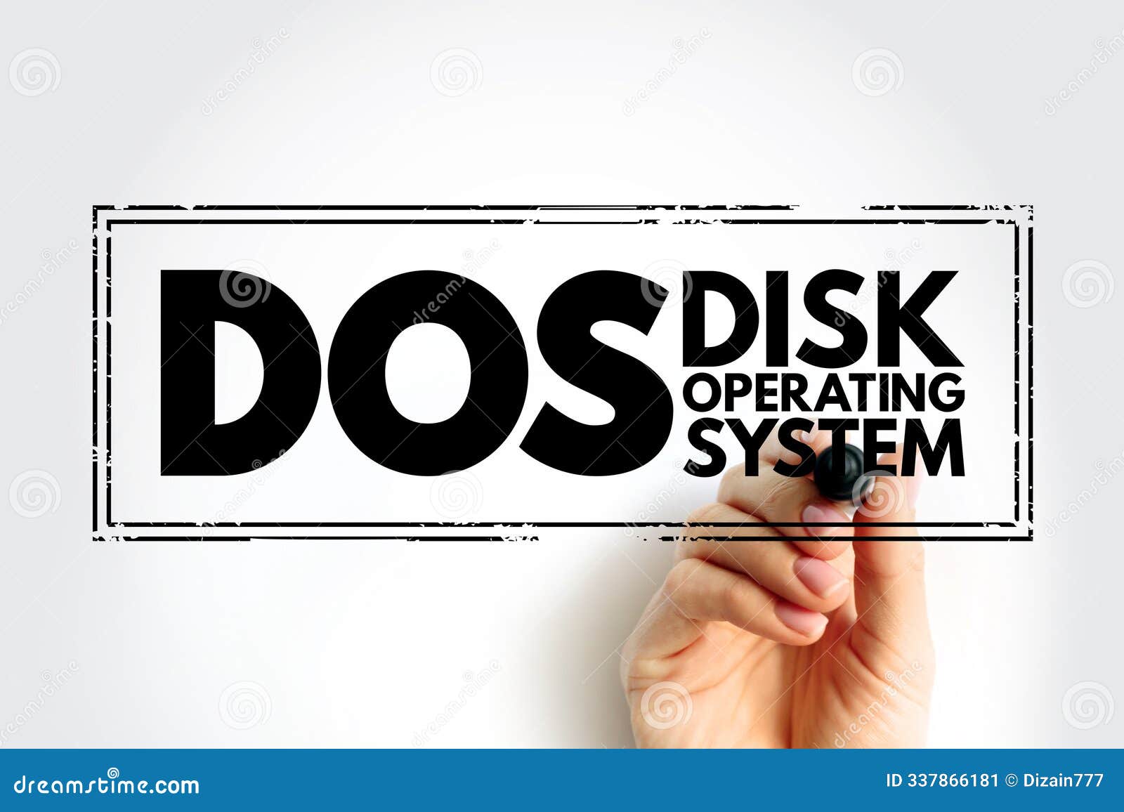 DOS - Disk Operating System is a Computer Operating System that Resides ...