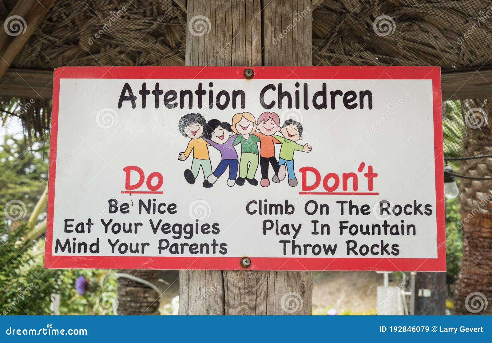Fun sign for the kids stock image. Image of communication - 192846079
