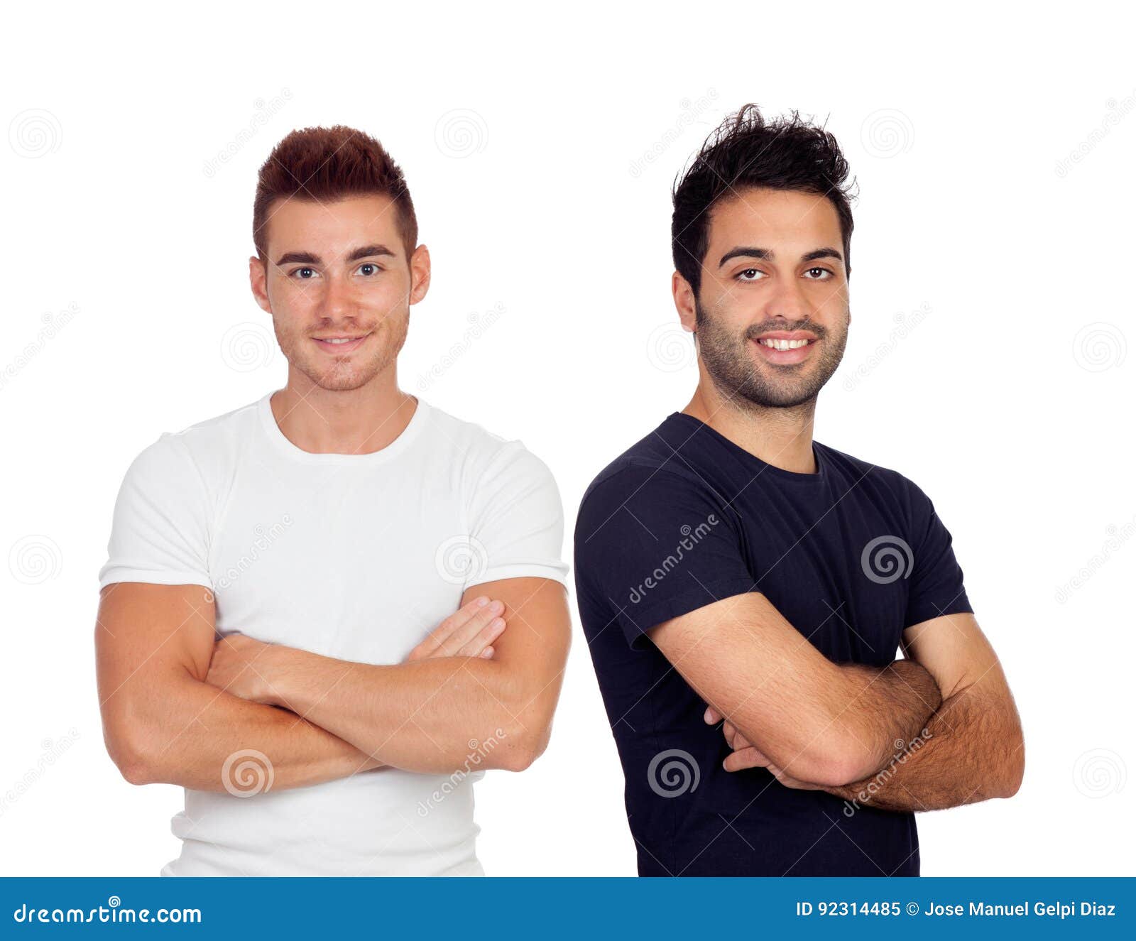 Dos hombres hermosos imagen de archivo. Imagen de fresco - 92314485