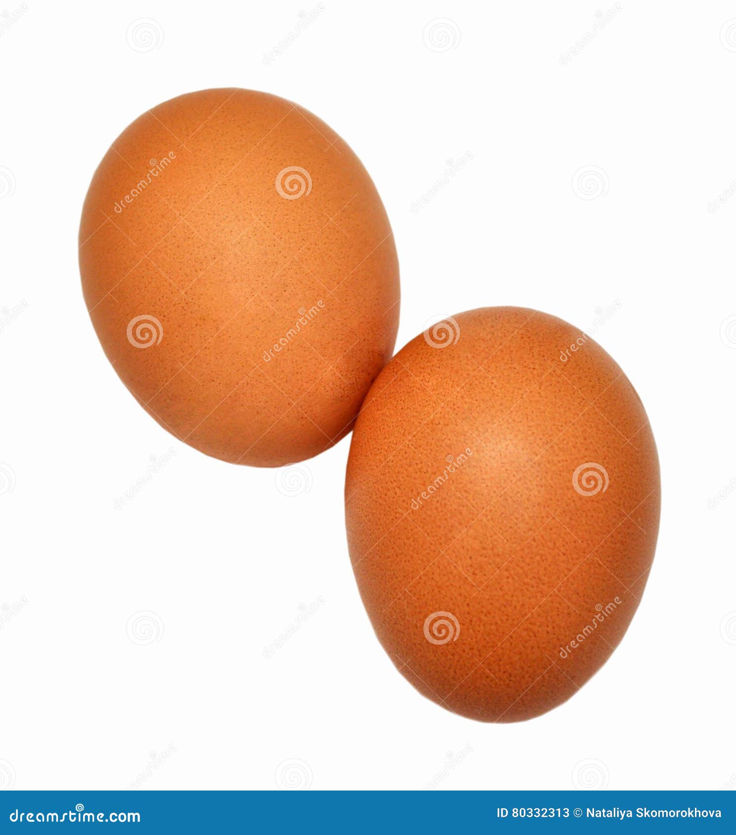 Dos Huevos En El Fondo Blanco Imagen de archivo - Imagen de cocina ...