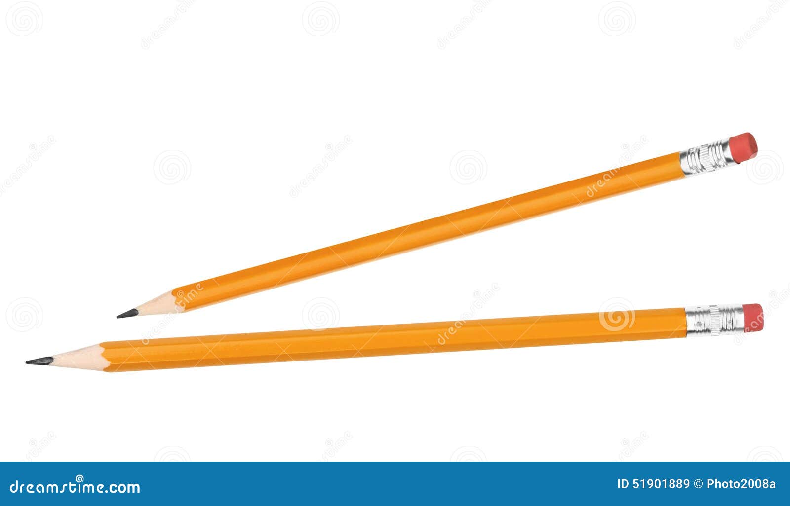 Dos lápices imagen de archivo. Imagen de octubre, manuscrito - 51901889