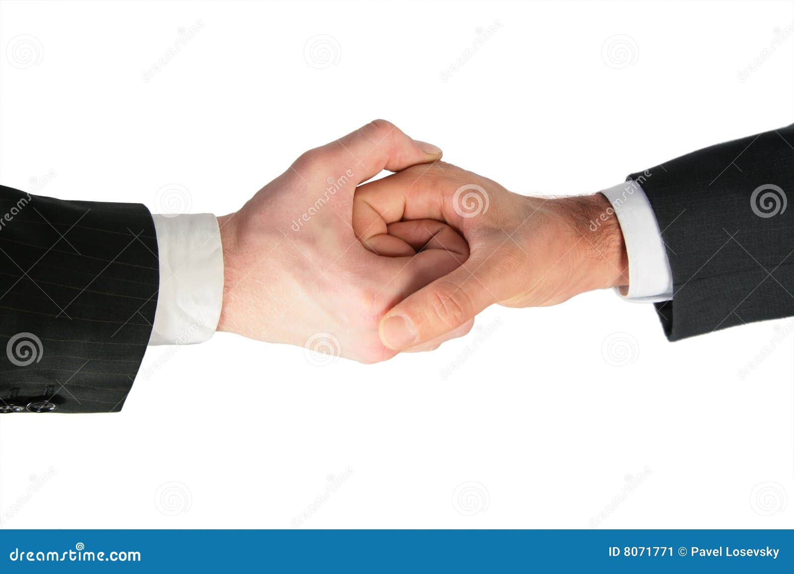 Dos manos conectadas imagen de archivo. Imagen de mercado - 8071771