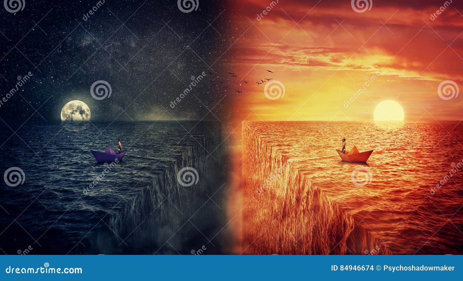 Dos mundos chocan foto de archivo. Imagen de papel, esperanza - 84946674