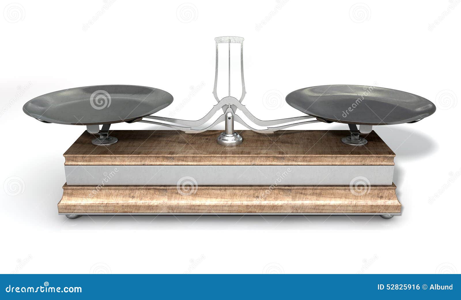 Dos Pan Balance Scale foto de archivo. Imagen de kilogramo - 52825916