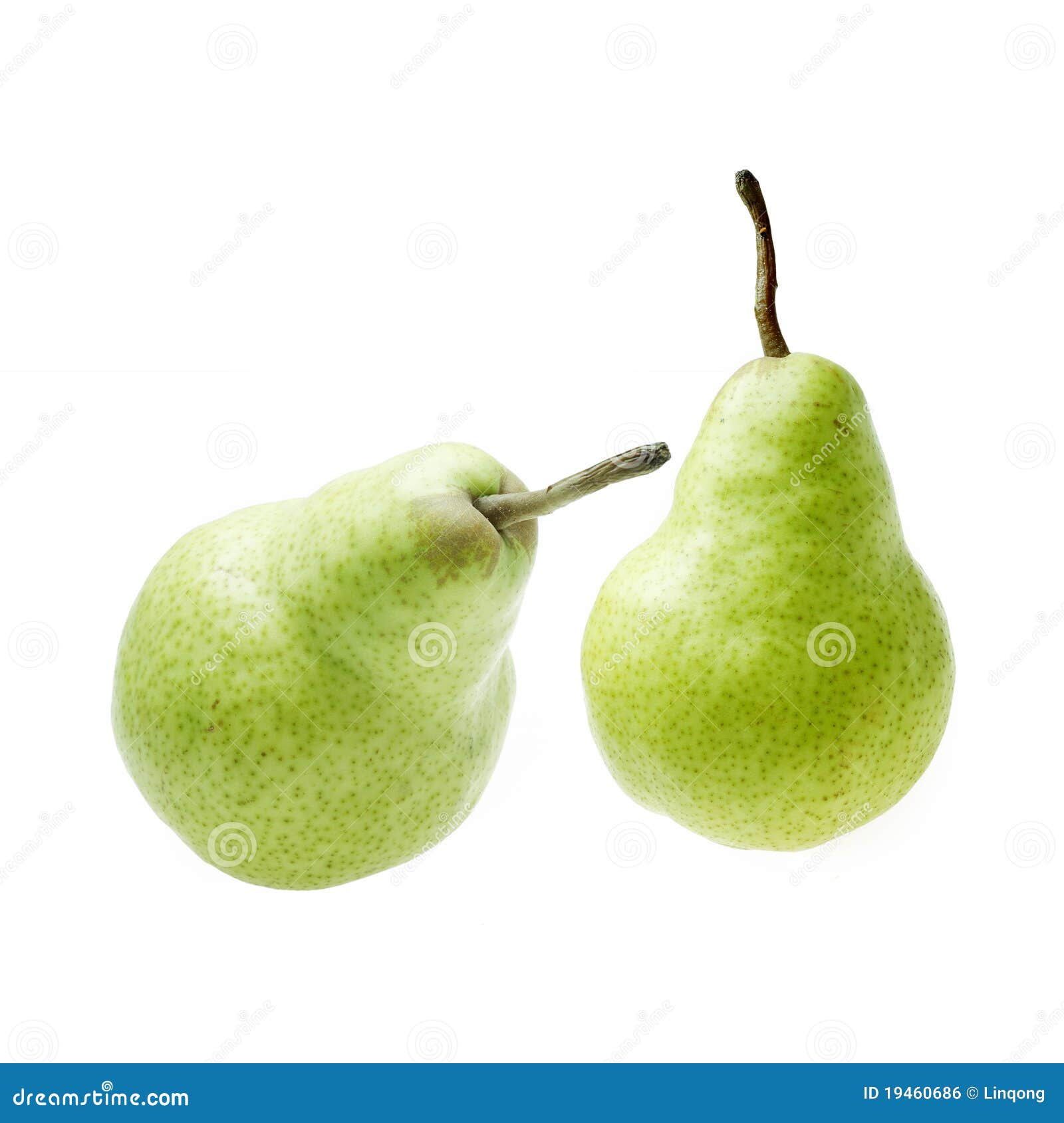 Dos peras foto de archivo. Imagen de grupo, frutas, fresco - 19460686