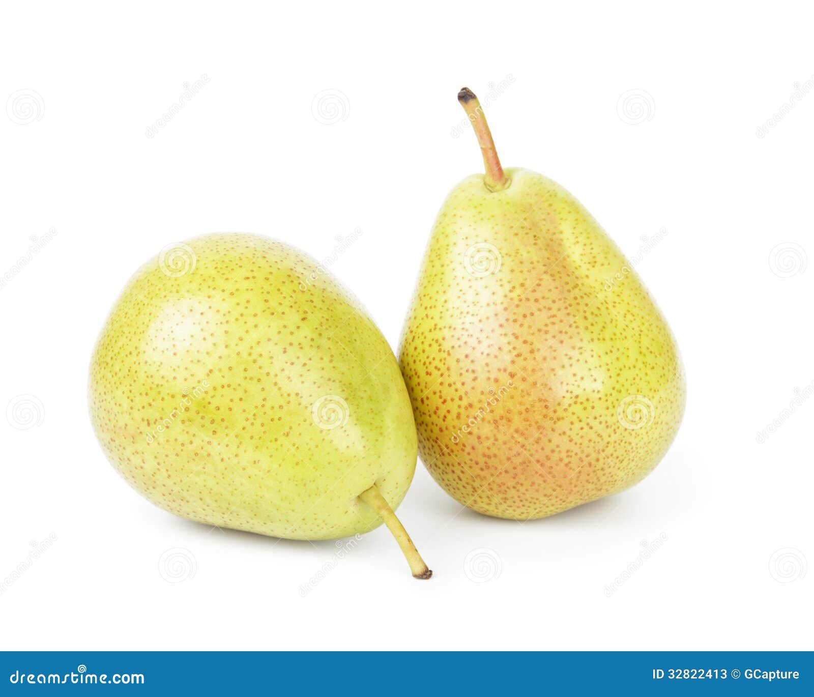 Dos peras de Williams imagen de archivo. Imagen de alimento - 32822413