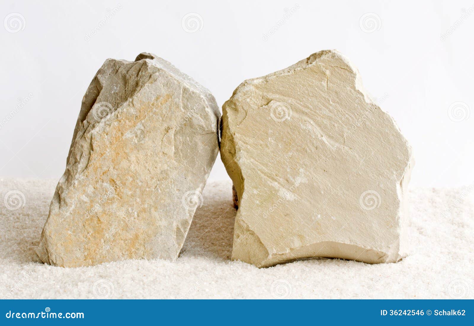 Dos piedras calizas foto de archivo. Imagen de contexto - 36242546