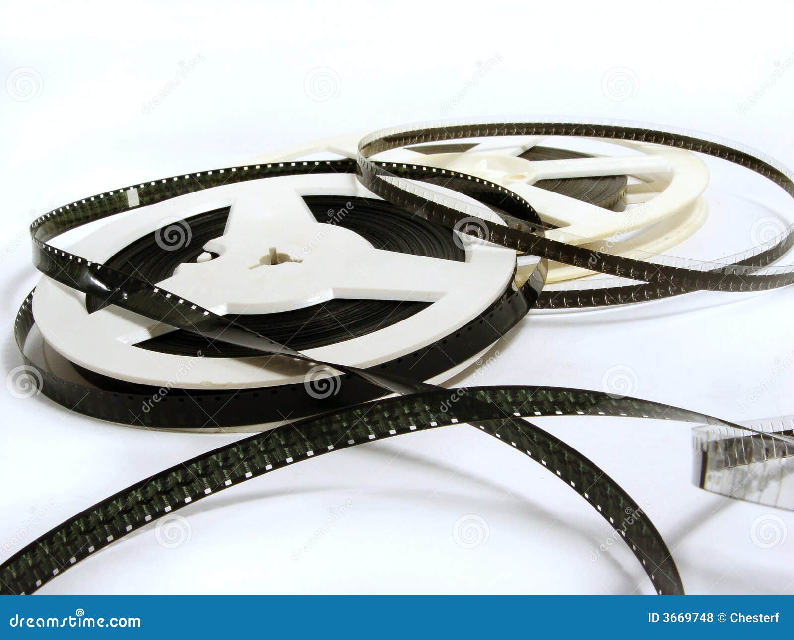 Dos Rollos De Película Viejos Foto de archivo - Imagen de tira ...