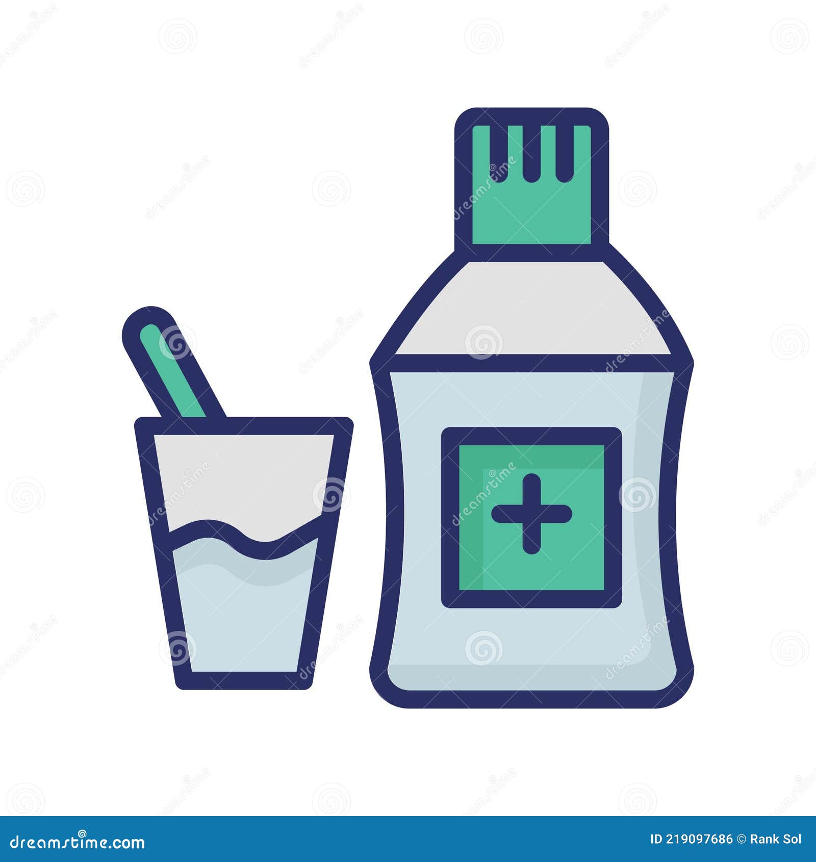 Dosage Isolated Vector Icon Which Can Easily Modify or Edit Stock ...