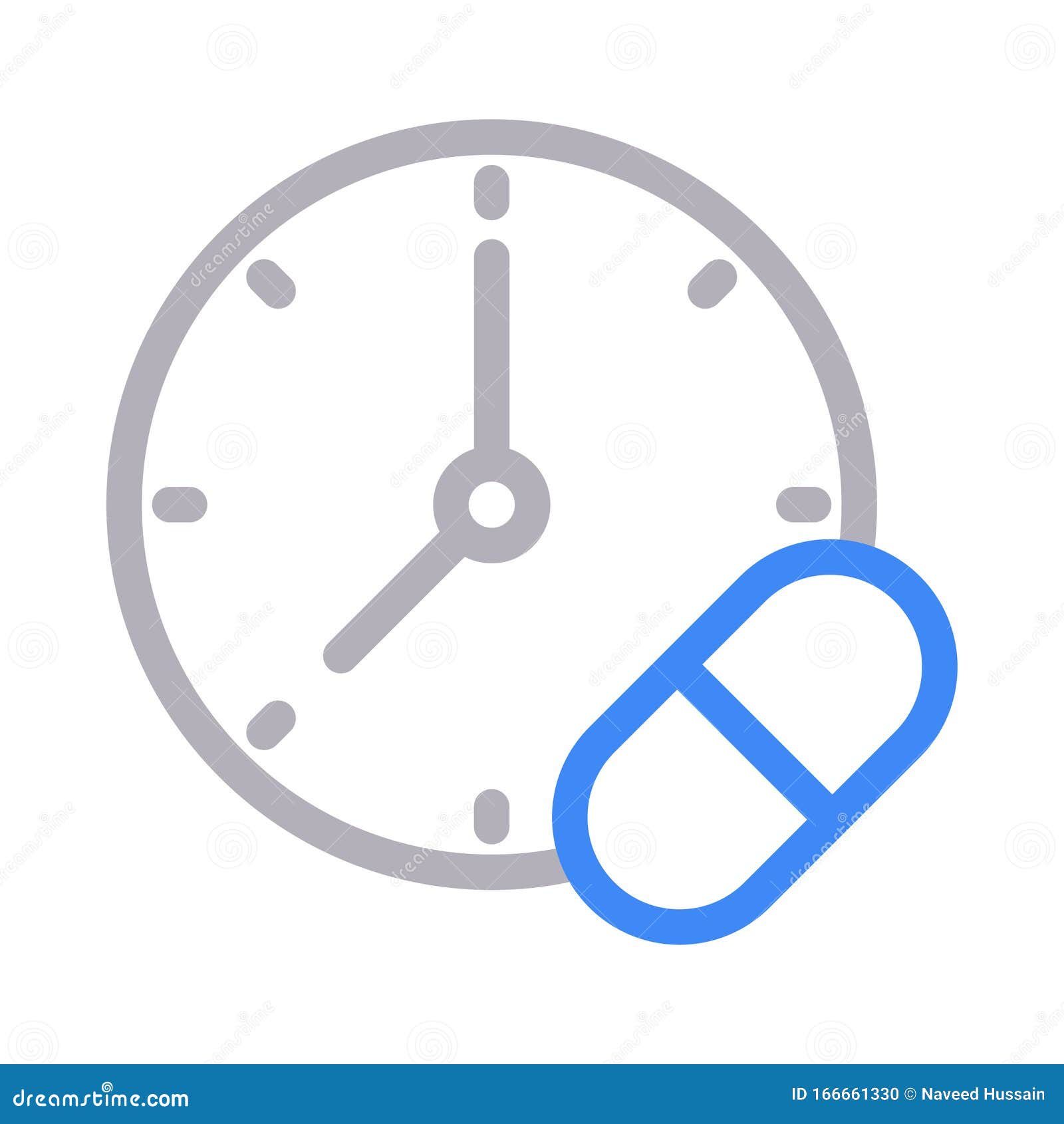 Dose color line icon stock illustration. Illustration of medicine ...