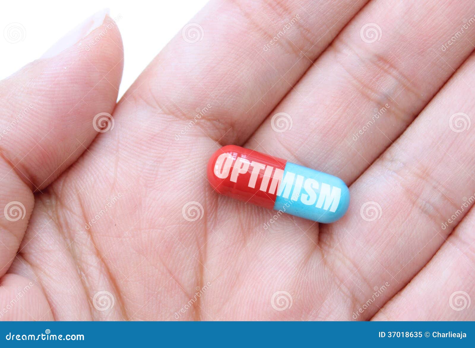 Dose of optimism stock image. Image of dose, business - 37018635