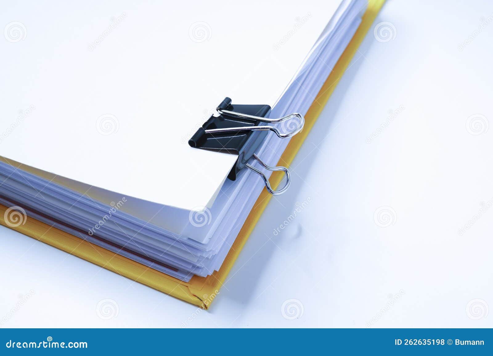 Dossier De Fichiers Pour Documents Papiers Et Fichiers Photo stock ...