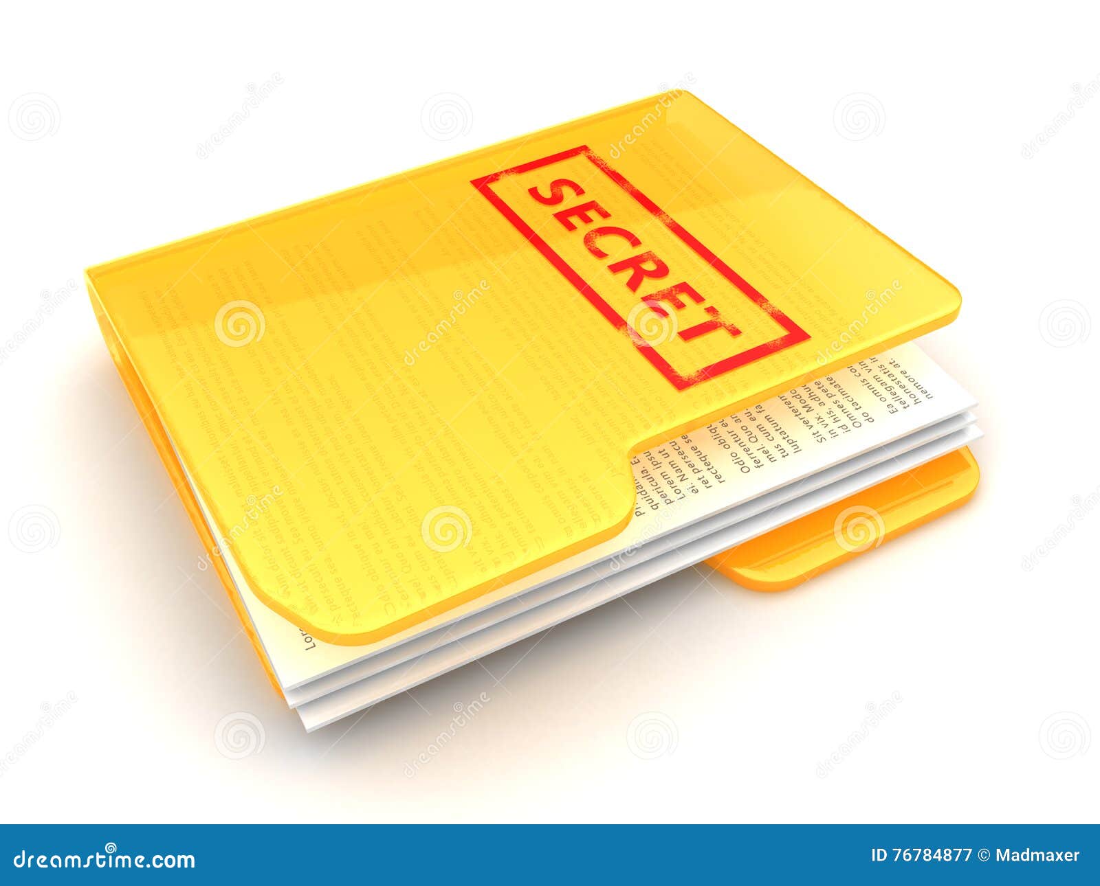 Dossier secret illustration stock. Illustration du document - 76784877