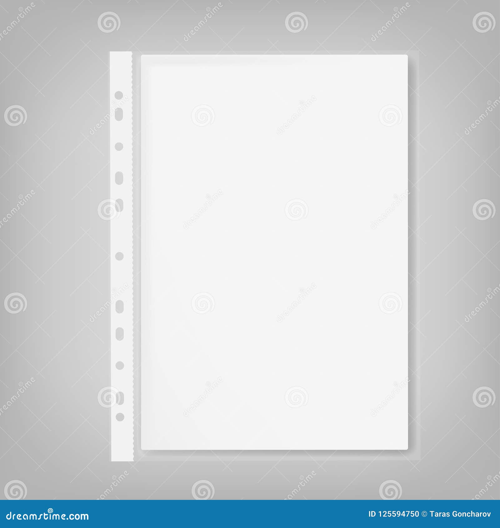 Dossier, Support De Papier, Multifora Vecteur De Papier De Note ...