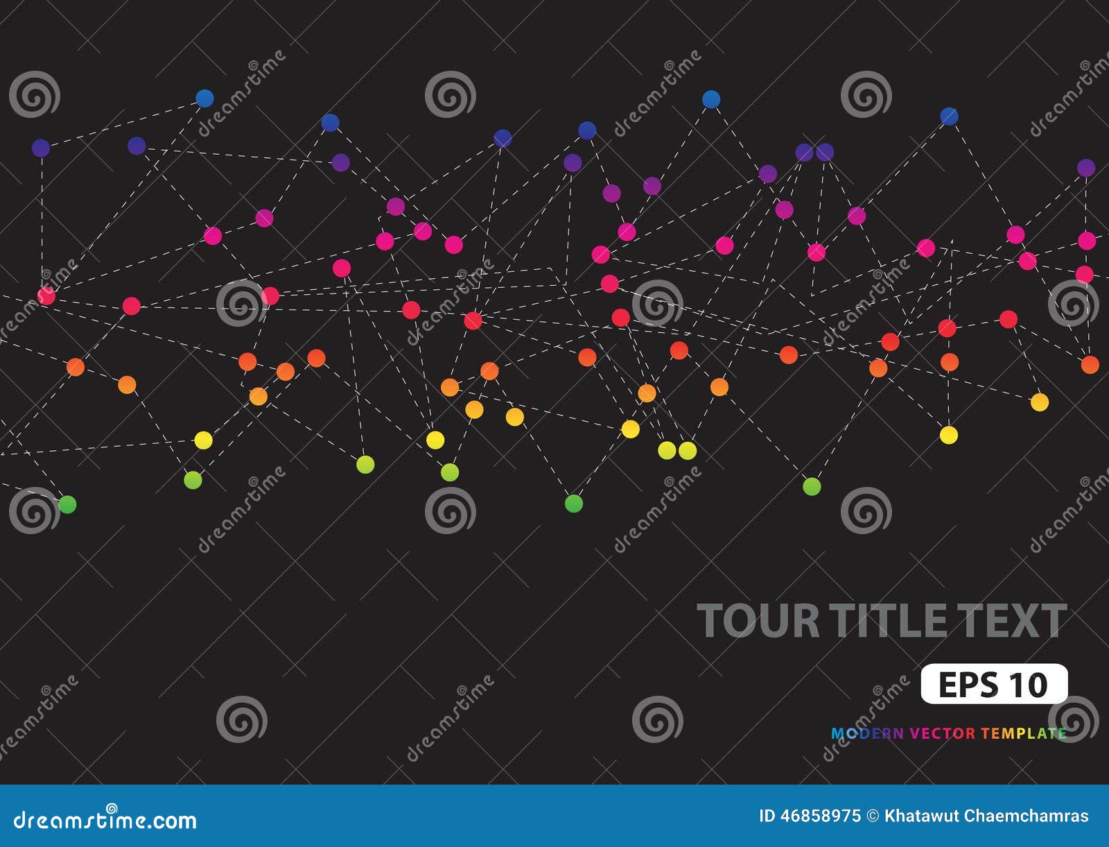 Dot Abstract Background Vector Stock Vector - Illustration of dark ...