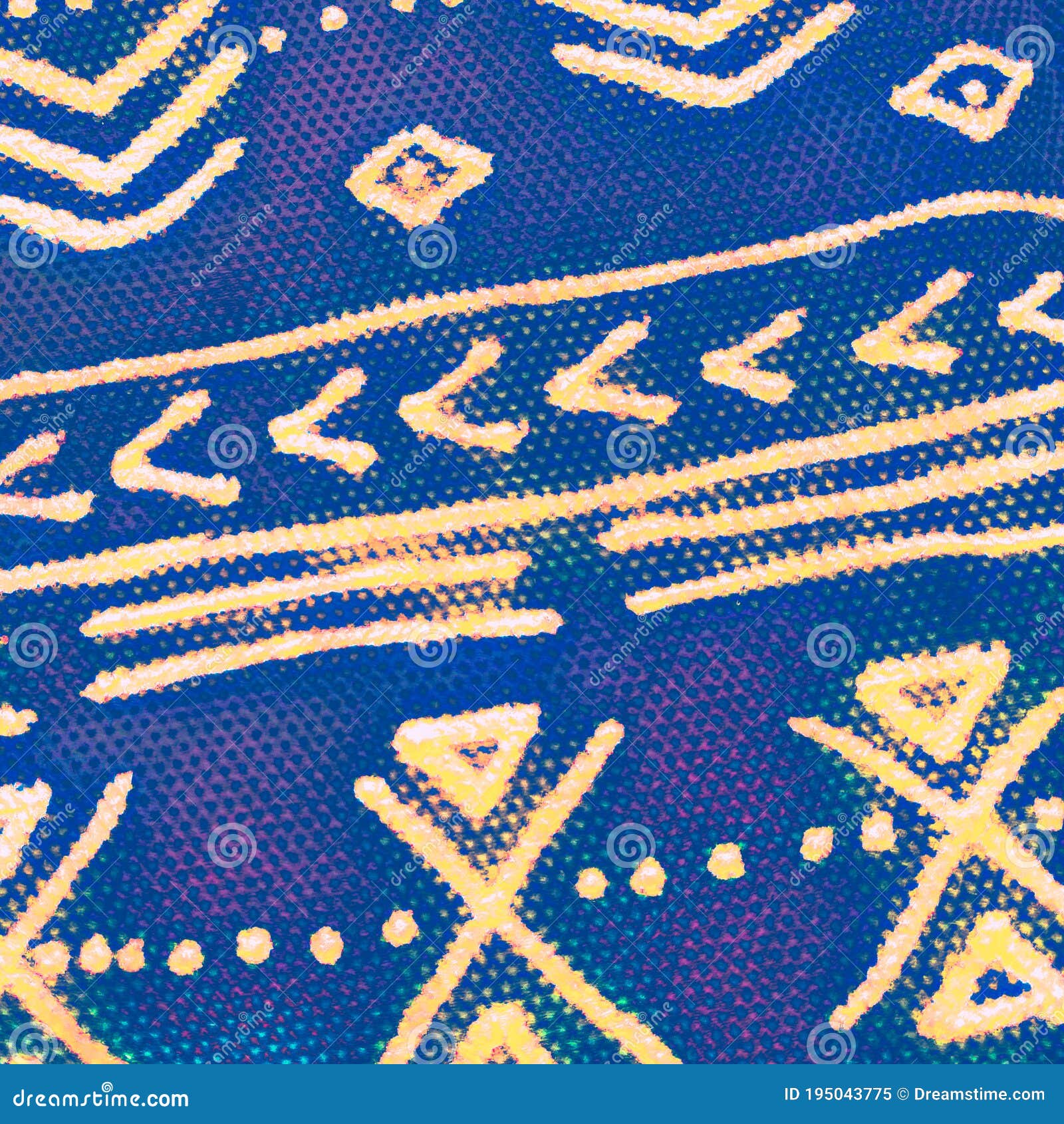 Dot African Pattern. Multicolored Mexico Stock Image - Image of african ...