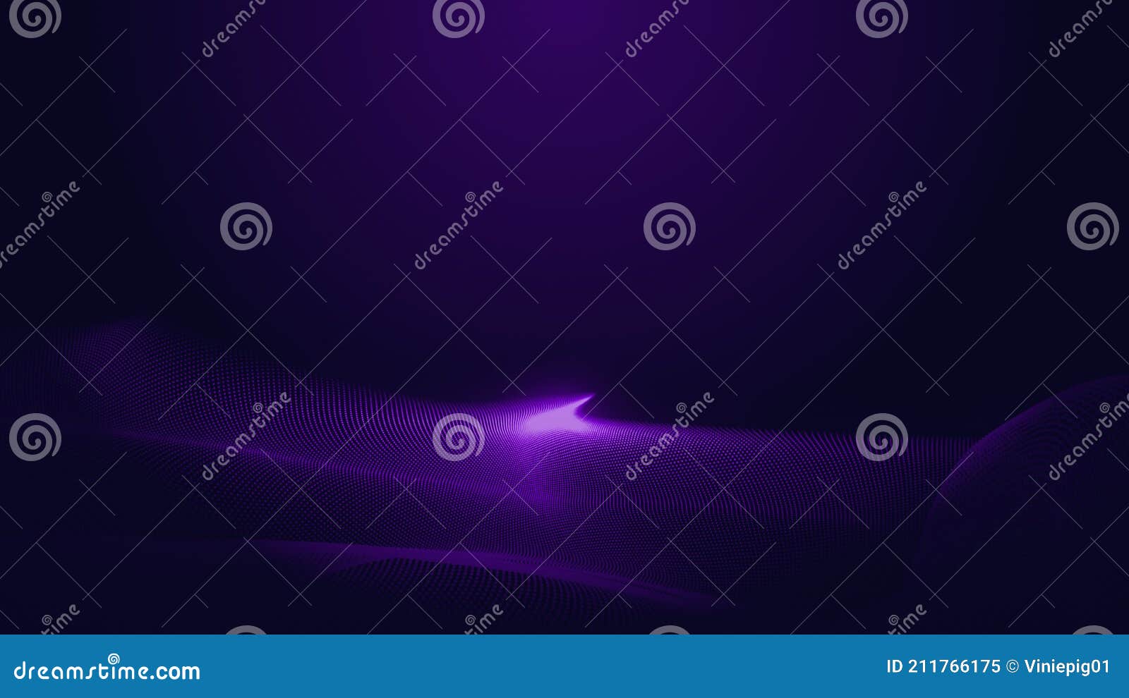 Abstract Dot Purple Wave Gradient Texture Technology Background. Stock ...