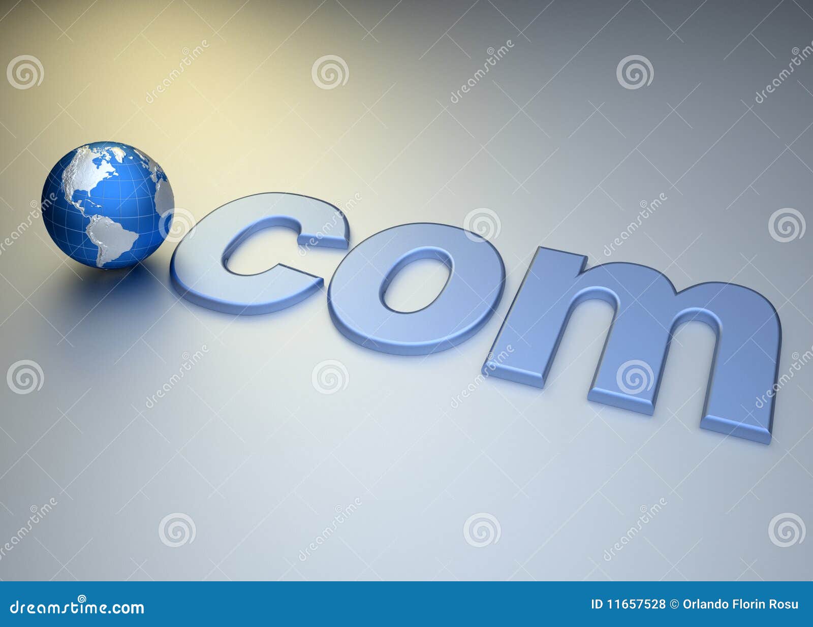 Dot com stock illustration. Illustration of host, earth - 11657528
