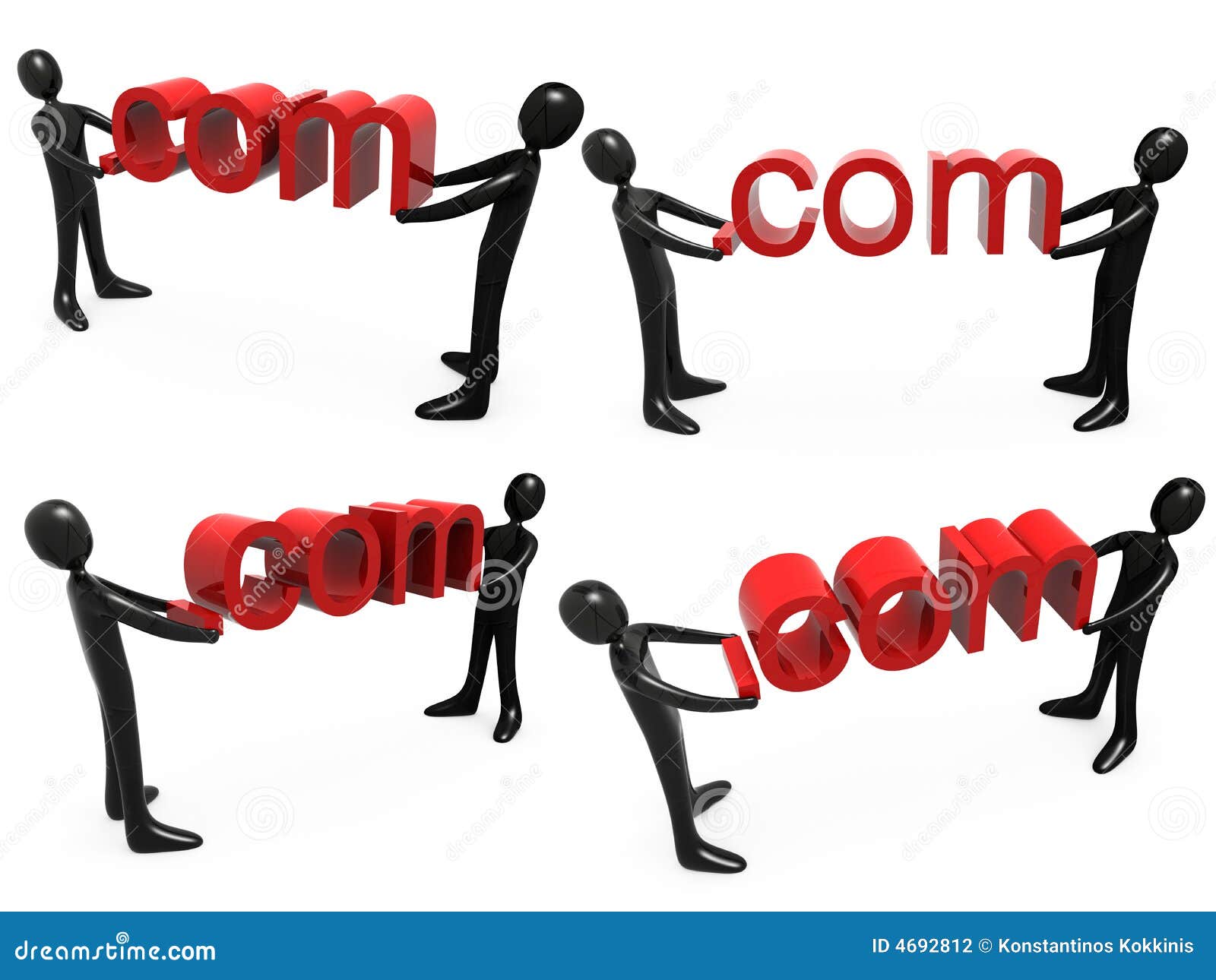 Dot Com stock illustration. Illustration of address, internet - 4692812