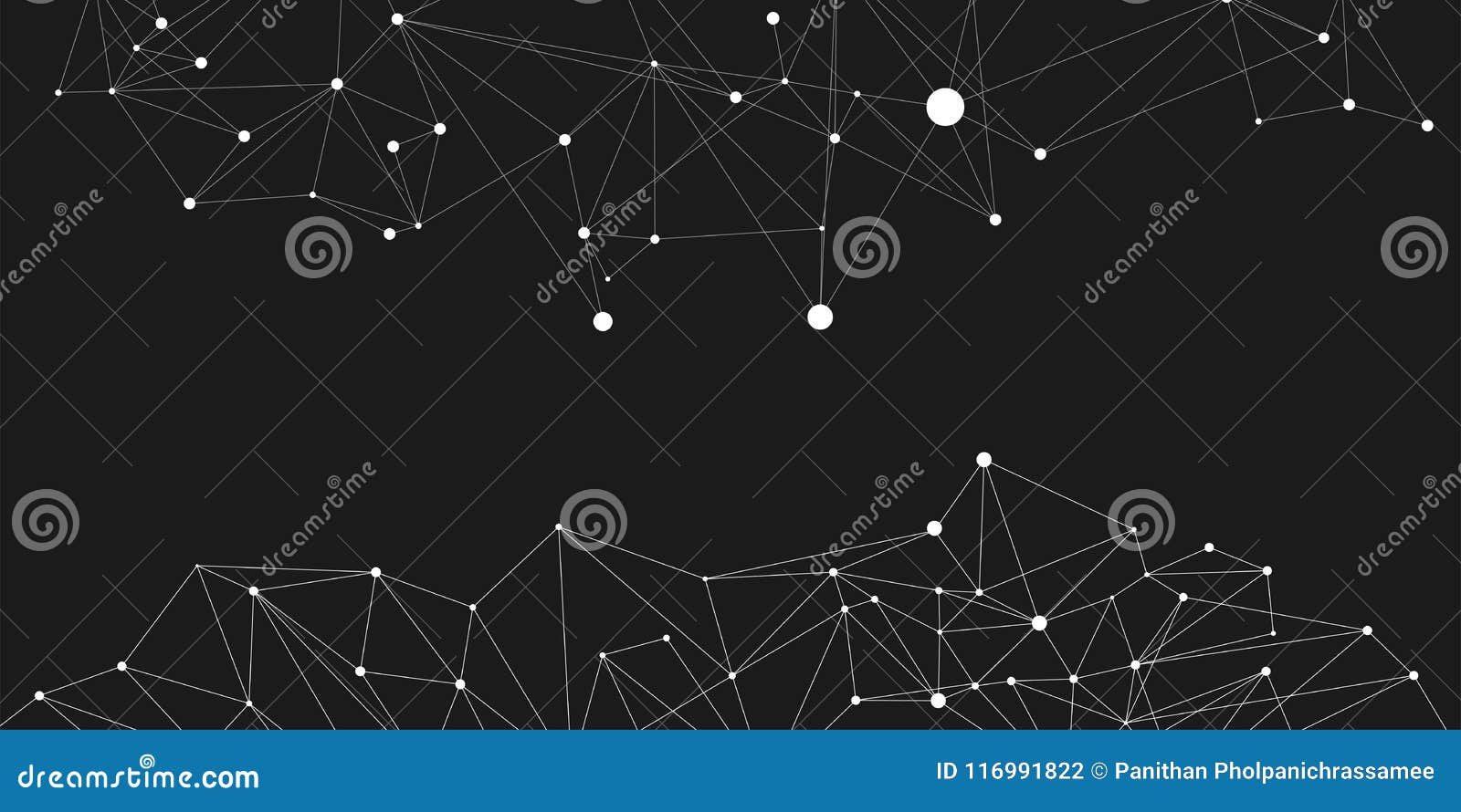 Network Connecting Dot Polygon Background : Concept of Network ...