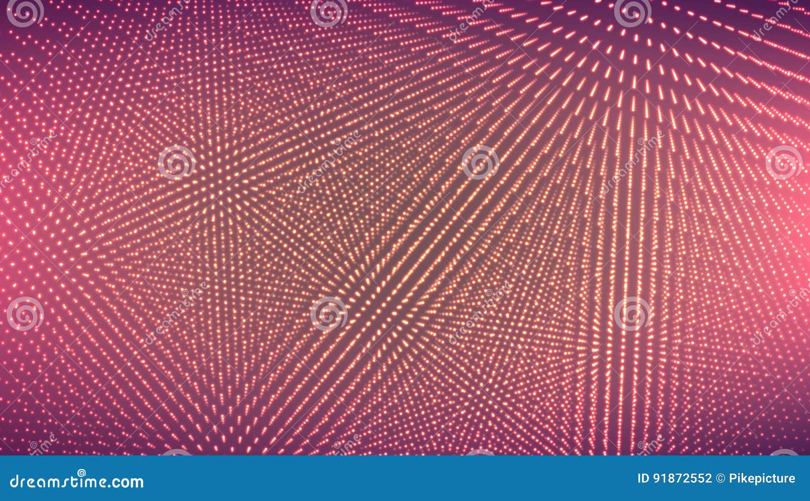 Dot Glowing Background. Techno Concept Abstract Space. Technology ...