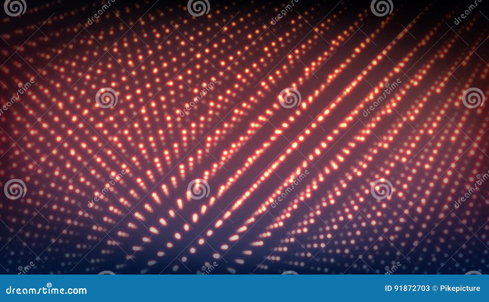 Dot Glowing Background. Techno Concept Abstract Space. Technology ...