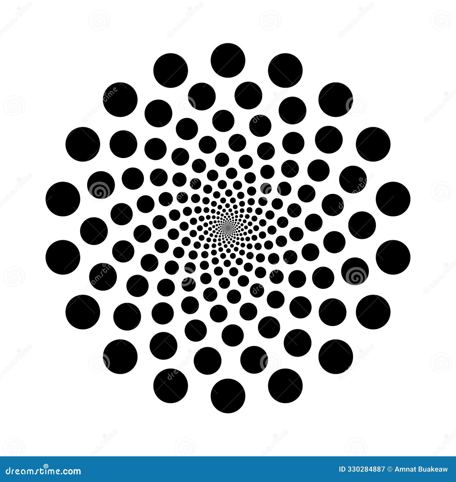 Halftone, Dot Halftone Radial, Graphic Explosion in Circle Form ...