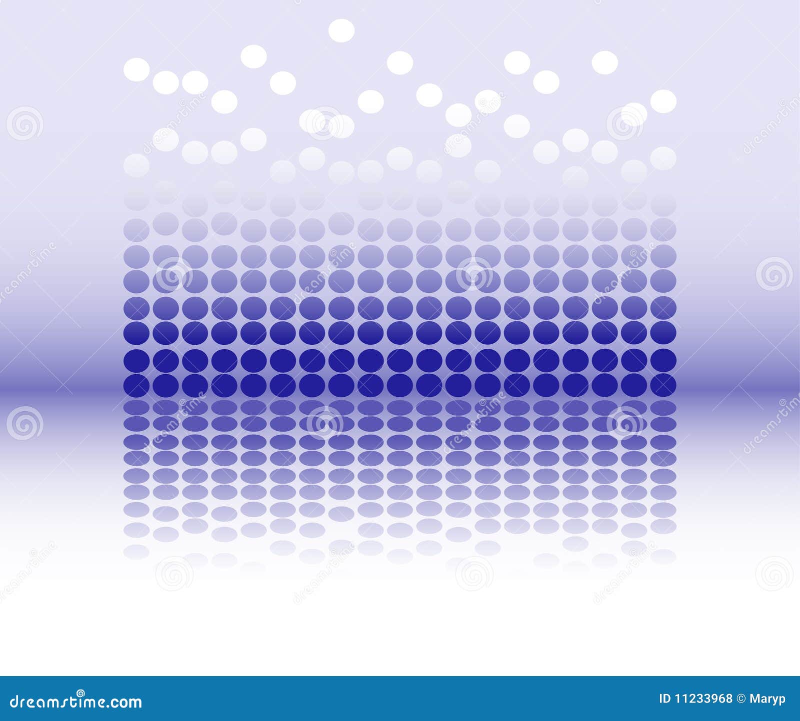 Dot jump and reflection stock vector. Illustration of shape - 11233968