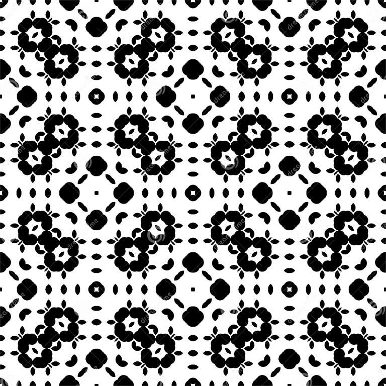 Dot and Leaf Seamless Pattern in White Background Stock Vector ...