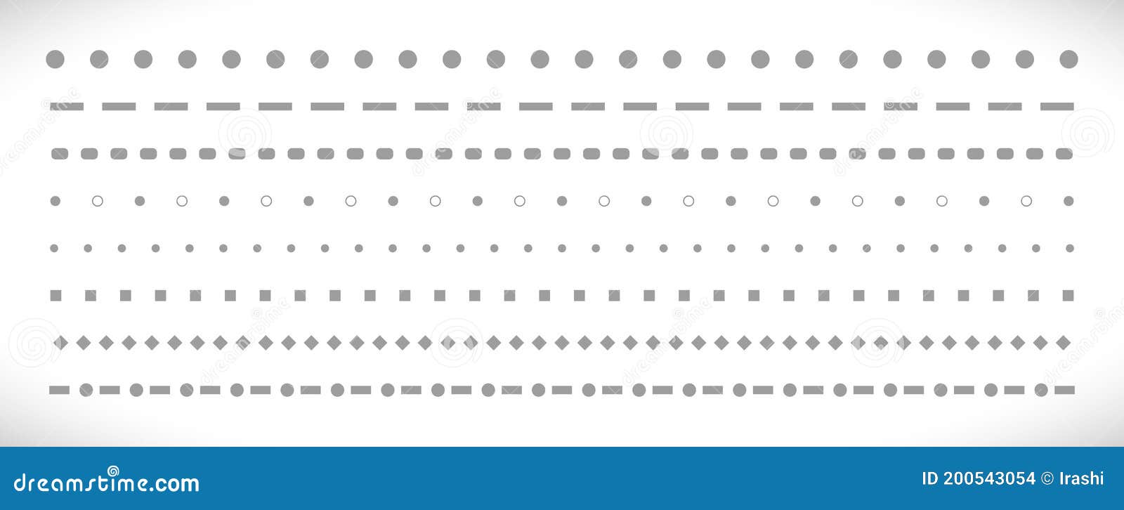 Dot line icon stock vector. Illustration of pattern - 200543054