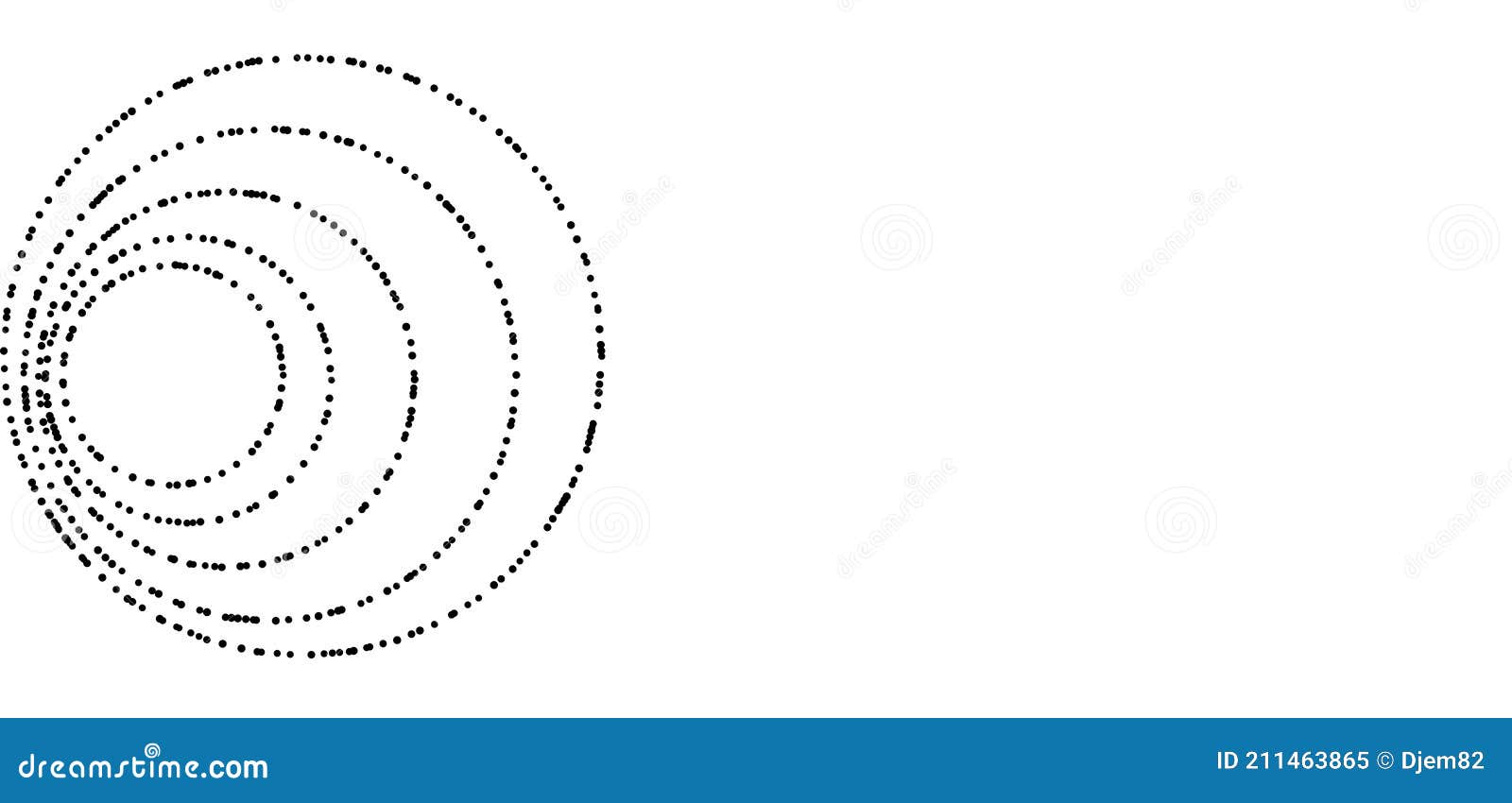 Dot and Line Consisting of Abstract Graphics. Stock Vector ...