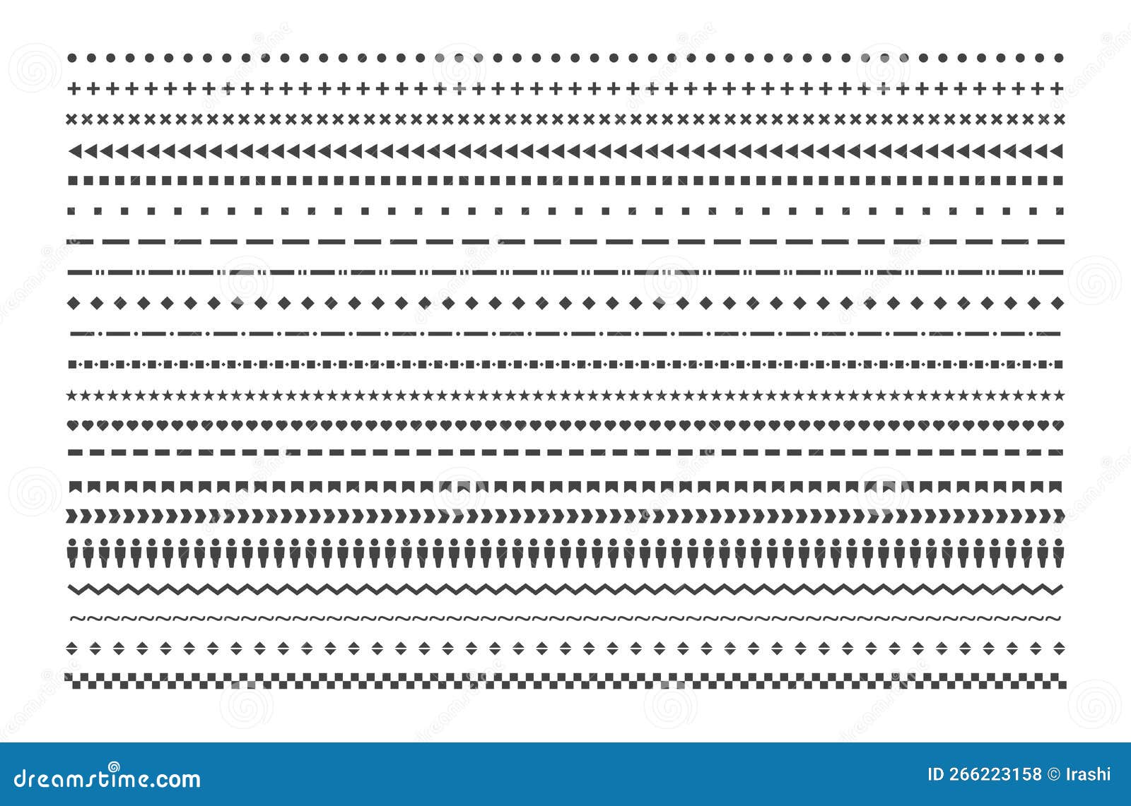 Dot line vector icon stock vector. Illustration of circle - 266223158