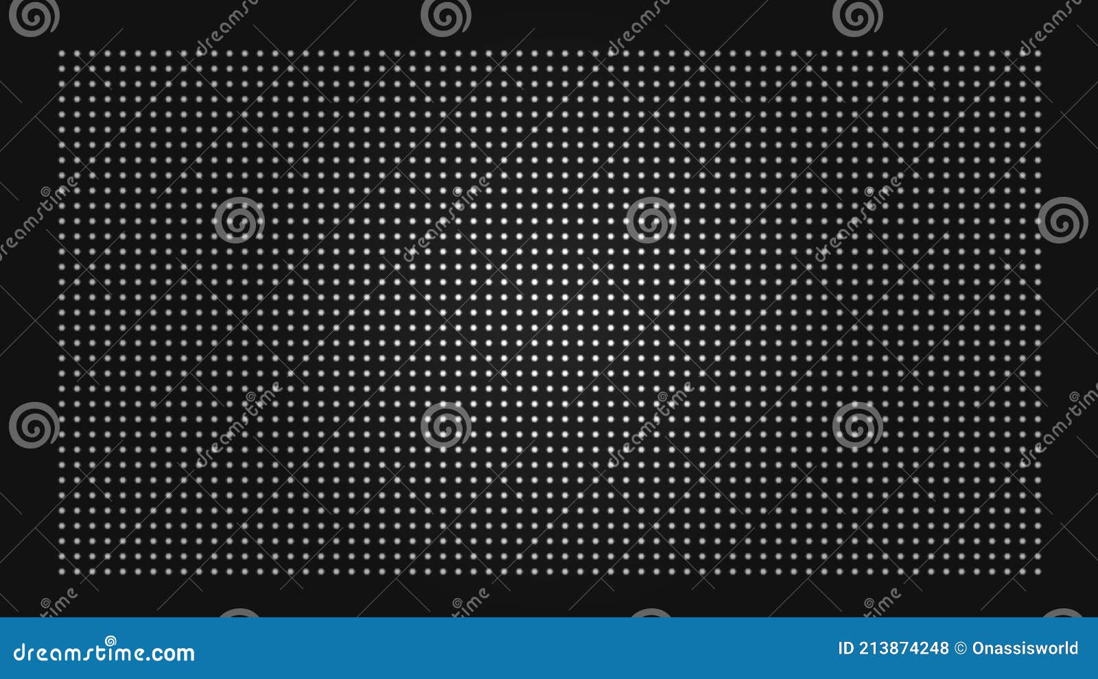 Dot Matrix Black Abstract Background Stock Photo - Image of black ...