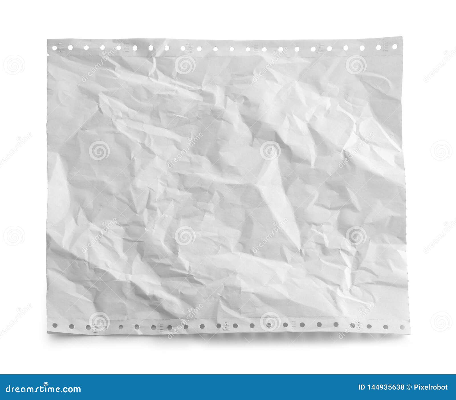 Dot Matrix Paper stock photo. Image of matrix, computer - 144935638