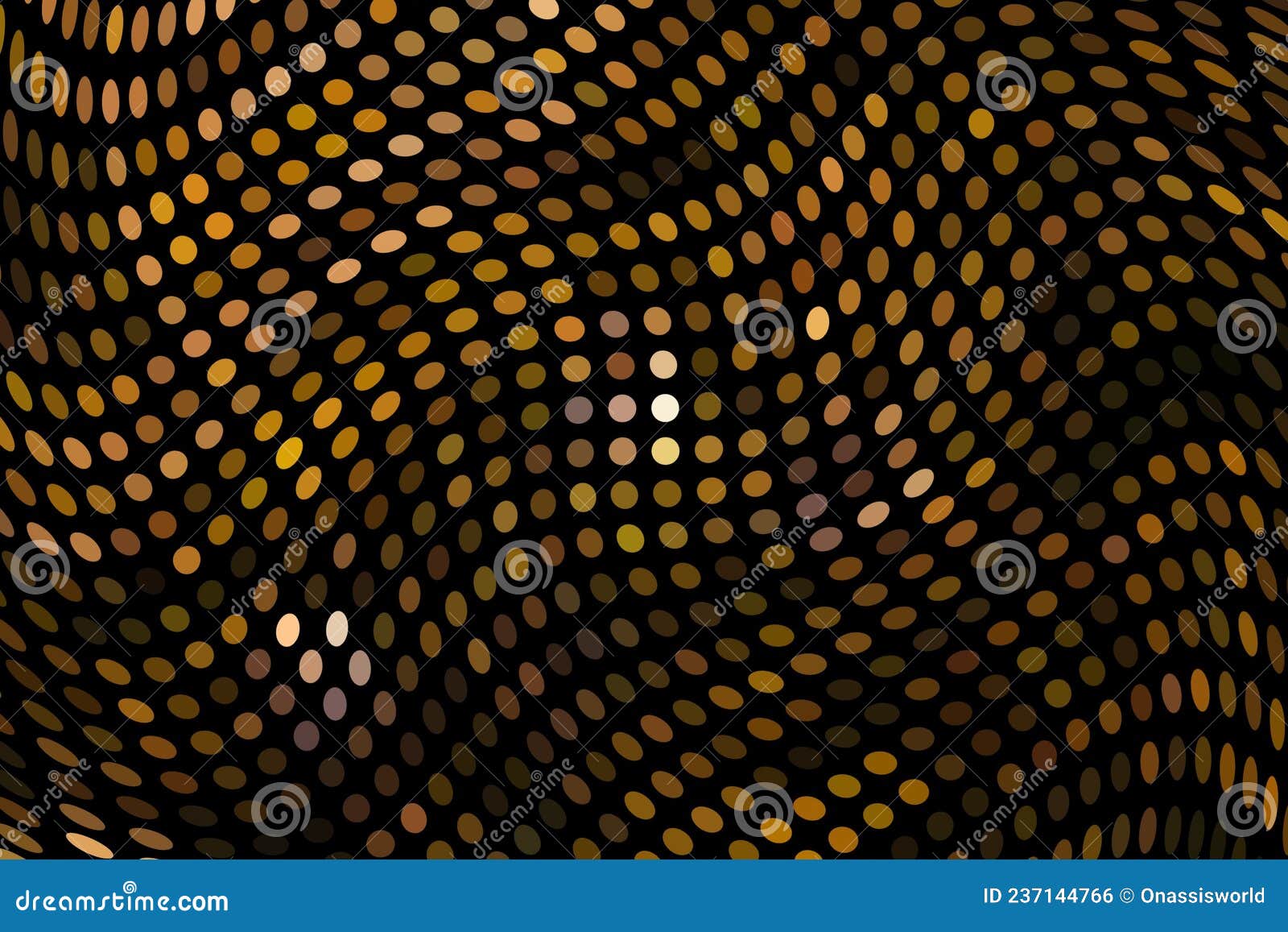 Dot Matrix Shapes and Blurs Abstract Background Stock Illustration ...
