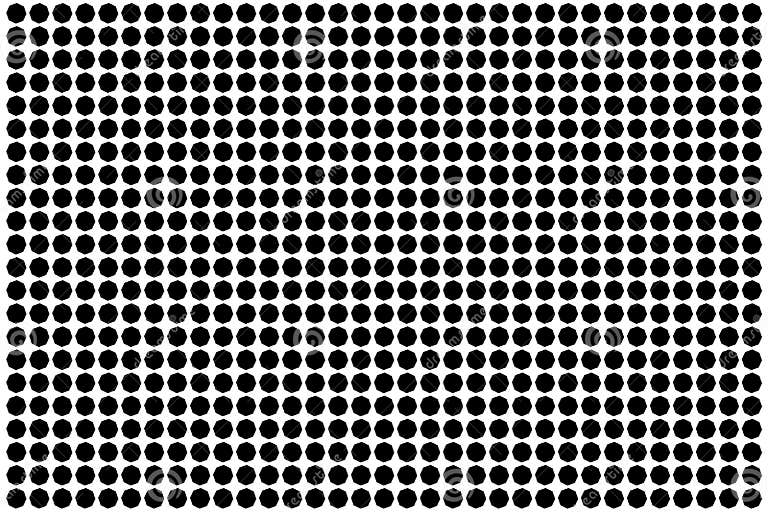 Dot Octagon Pattern Background Design Illustration Vector Stock Vector ...