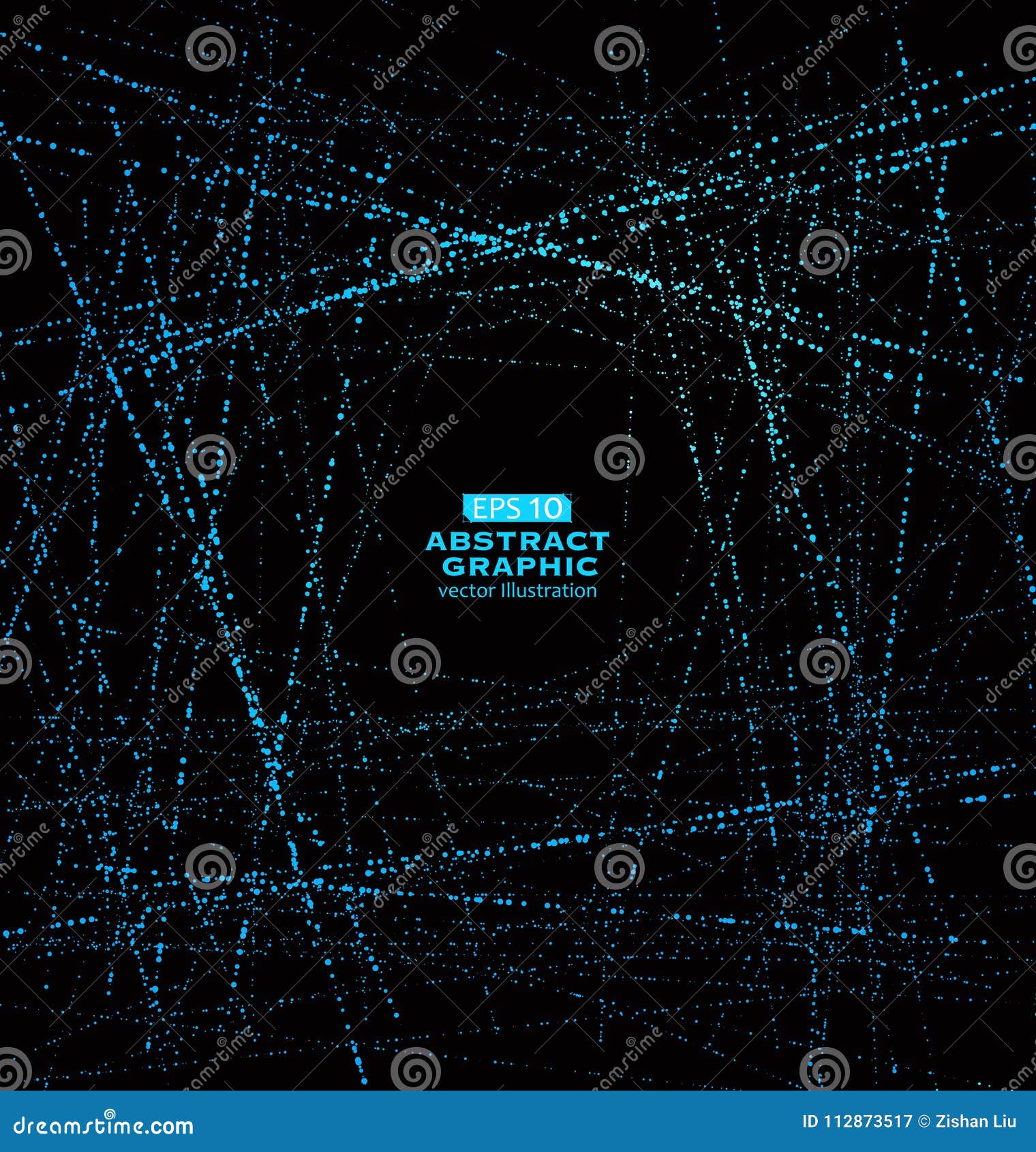 Dot Pattern Composed of Mesh,Technological Sense of Abstract Graphics ...