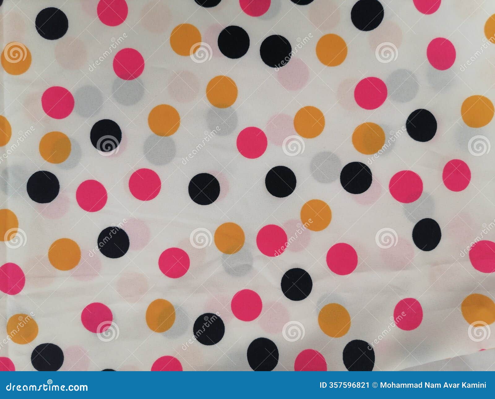 Dot pattern fabric stock image. Image of cute, color - 357596821