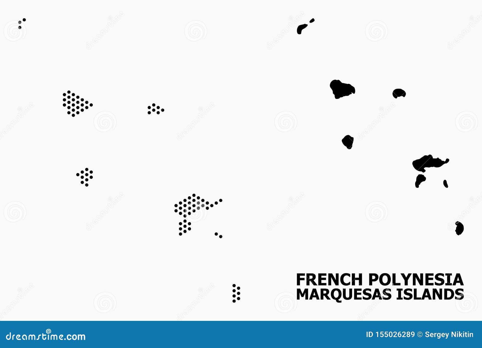 Marquesas Islands, Island Group In French Polynesia, Political Map ...