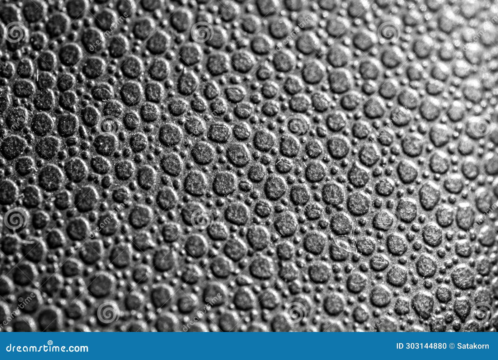 Dot Pattern on the Surface Texture of Synthetic Leather Stock Photo ...