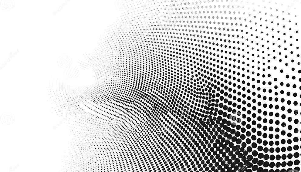 Dot Perforation Texture. Dots Halftone Seamless Pattern Stock Photo ...