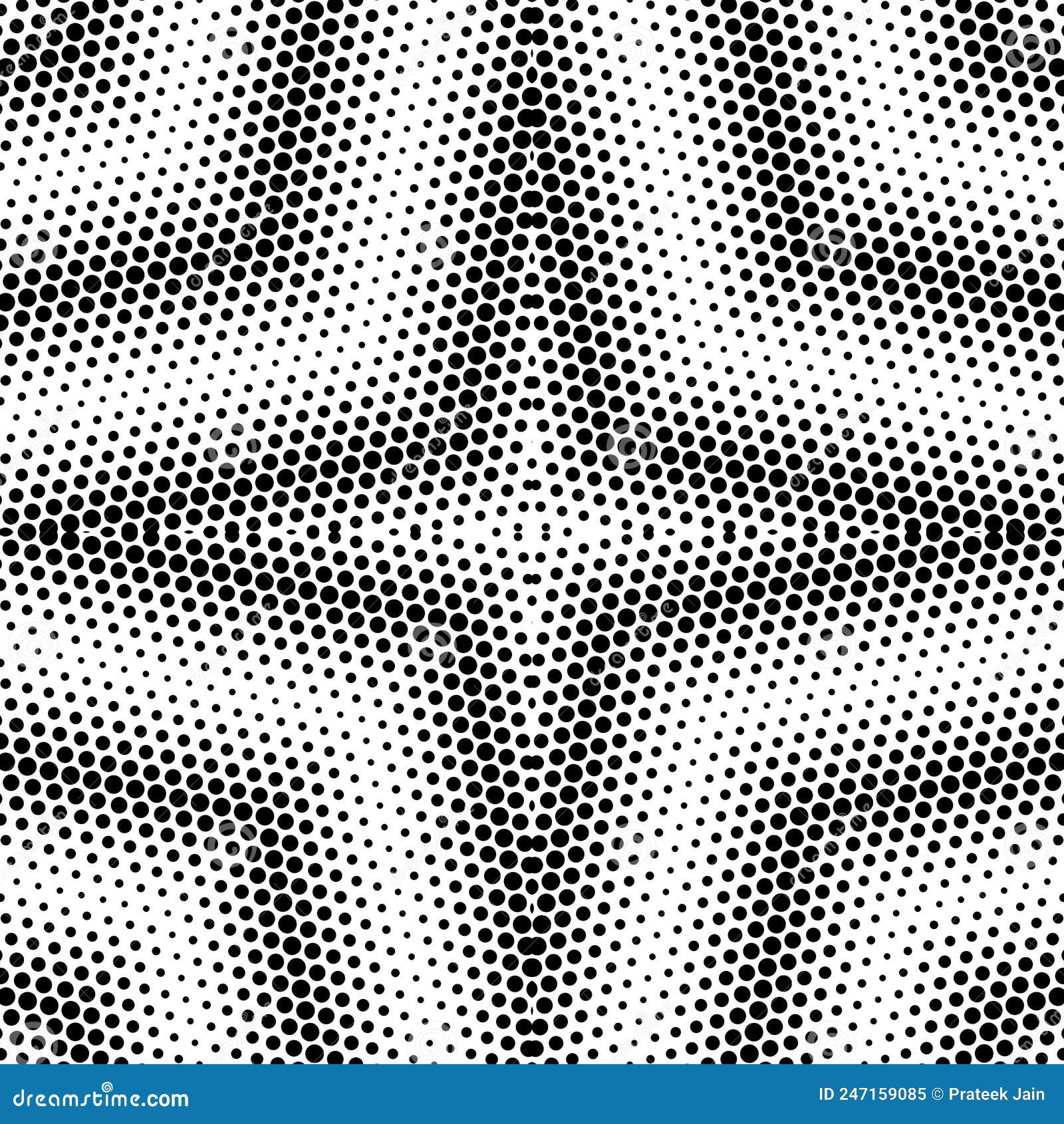 Dot Perforation Texture. Dots Halftone Seamless Pattern. Fade Shade ...
