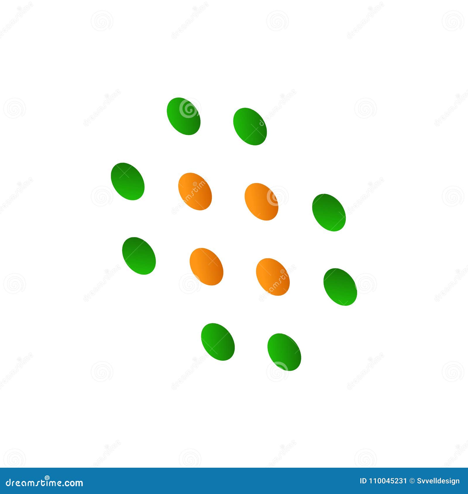 Dot Plus Shape Symbol stock vector. Illustration of mark - 110045231