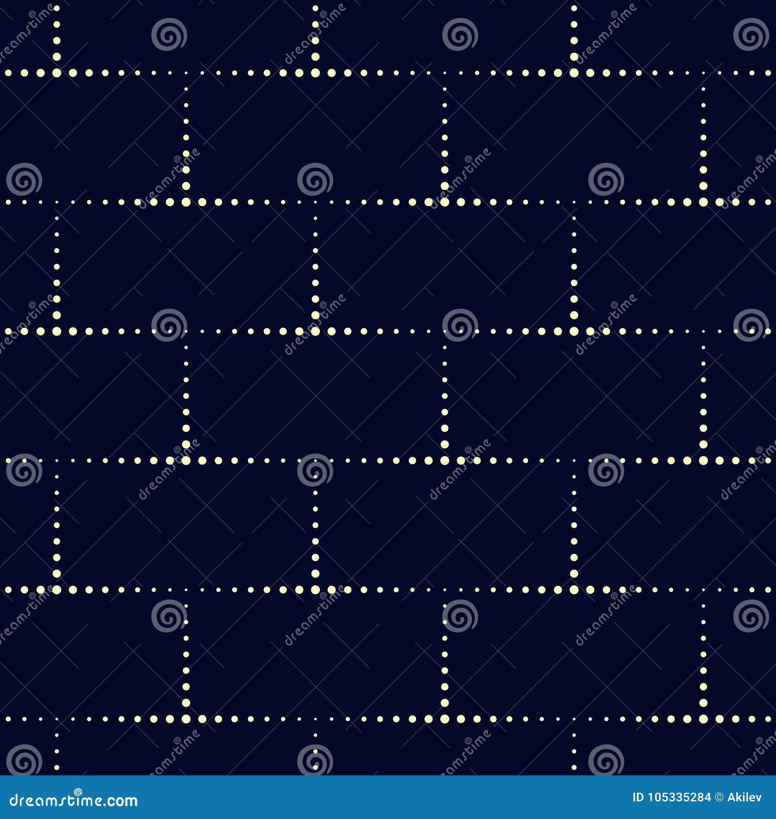 Dot Rectangle Pattern. Geometric Vector Background in Halftone Stock ...