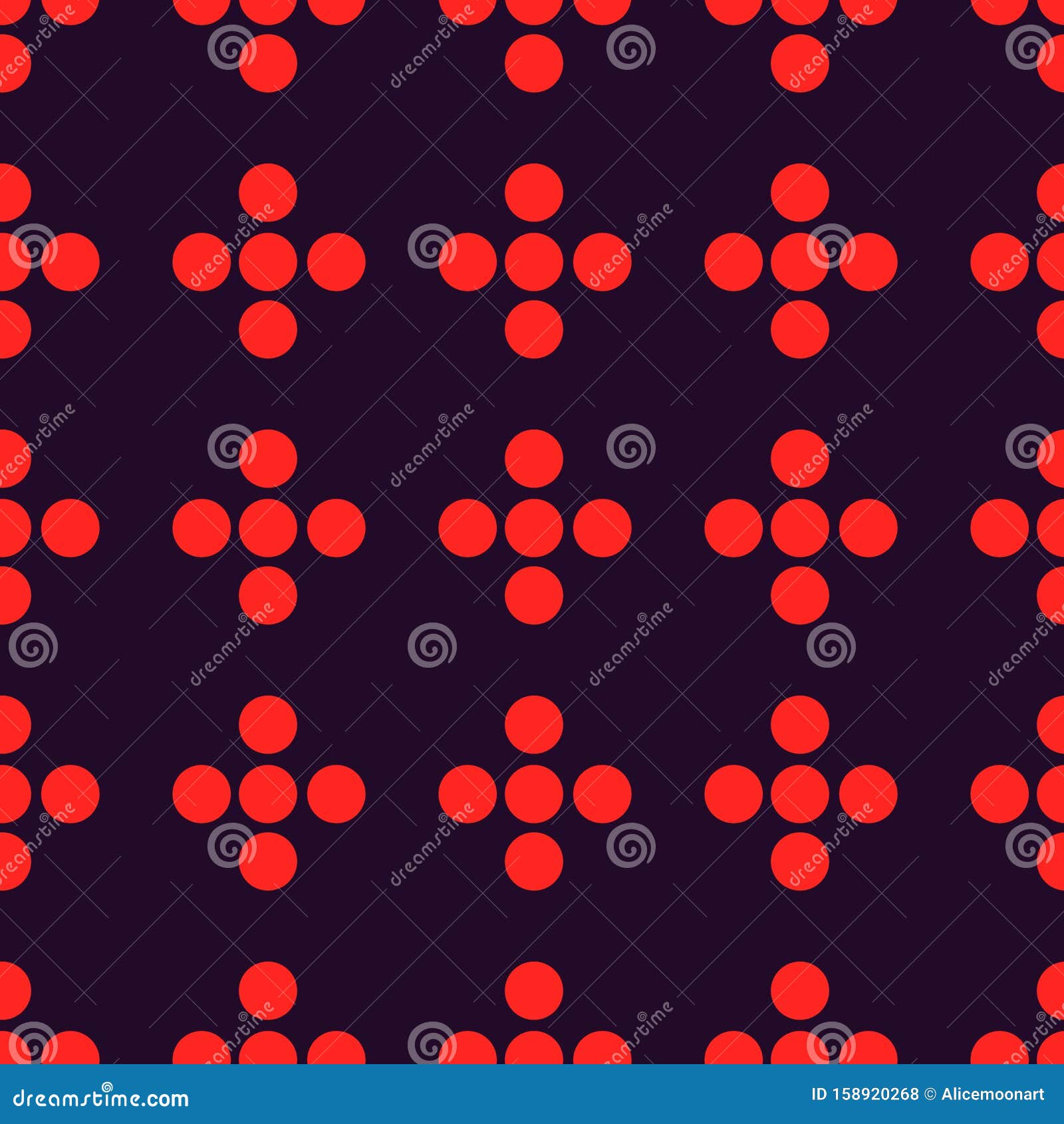 Dot Seamless Pattern Minimal Geometric Background with Small Dots in ...