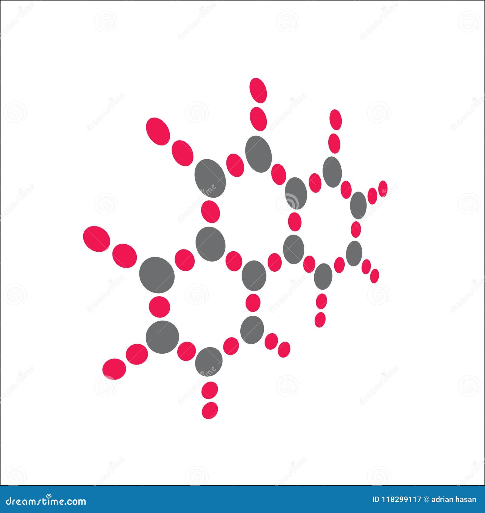 DOT TECHNO ICON LOGO VECTOR | CartoonDealer.com #118299117